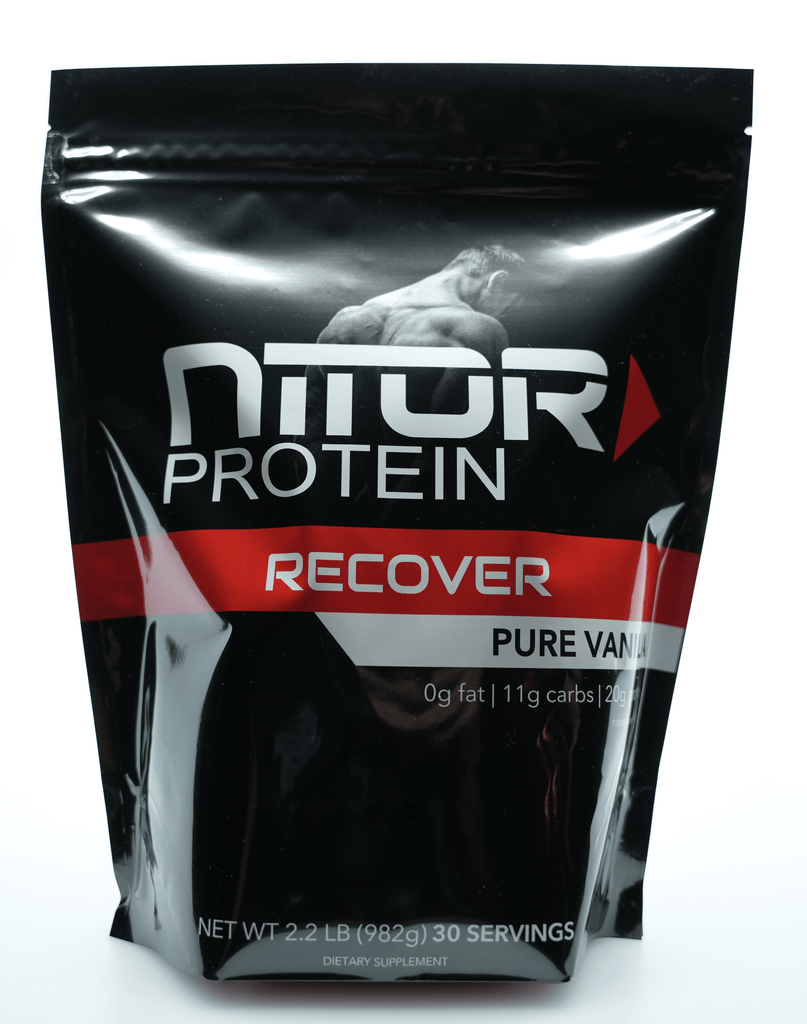 RECOVER: PURE VANILLA WHEY PROTEIN ISOLATE – NiTOR Performance